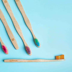 Toothcrush. Eco friendly and Convenient Bamboo Toothbrushes