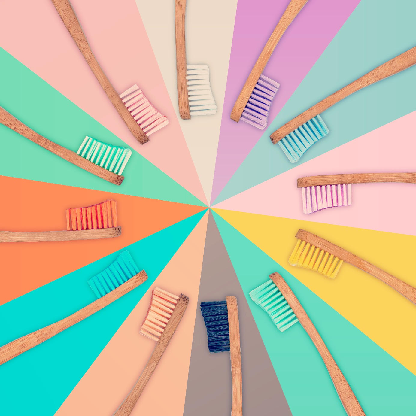 Toothcrush. Eco friendly and Convenient Bamboo Toothbrushes